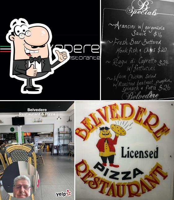 Belvedere Pizzeria & Ristorante in Griffith - Restaurant menu and reviews