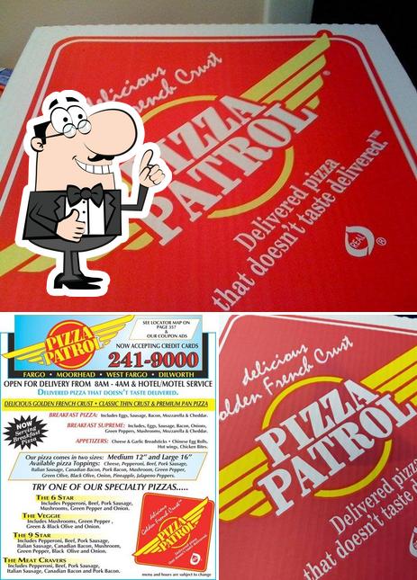 Pizza Patrol, Moorhead - Restaurant menu, prices and reviews