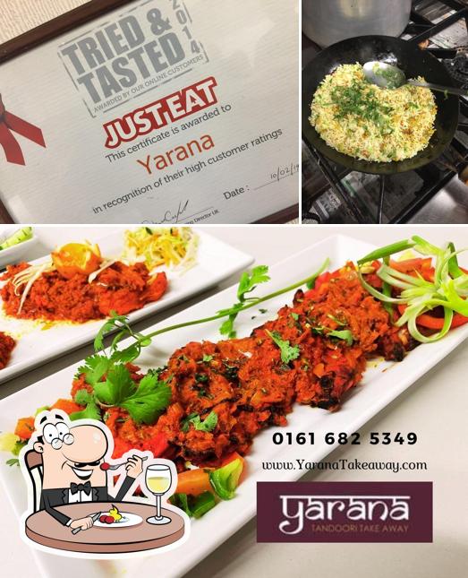 Yarana in Manchester - Indian restaurant menu and reviews