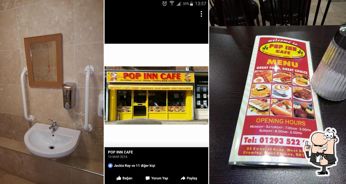 Pop Inn Cafe Ltd, Crawley - Restaurant menu, prices and reviews