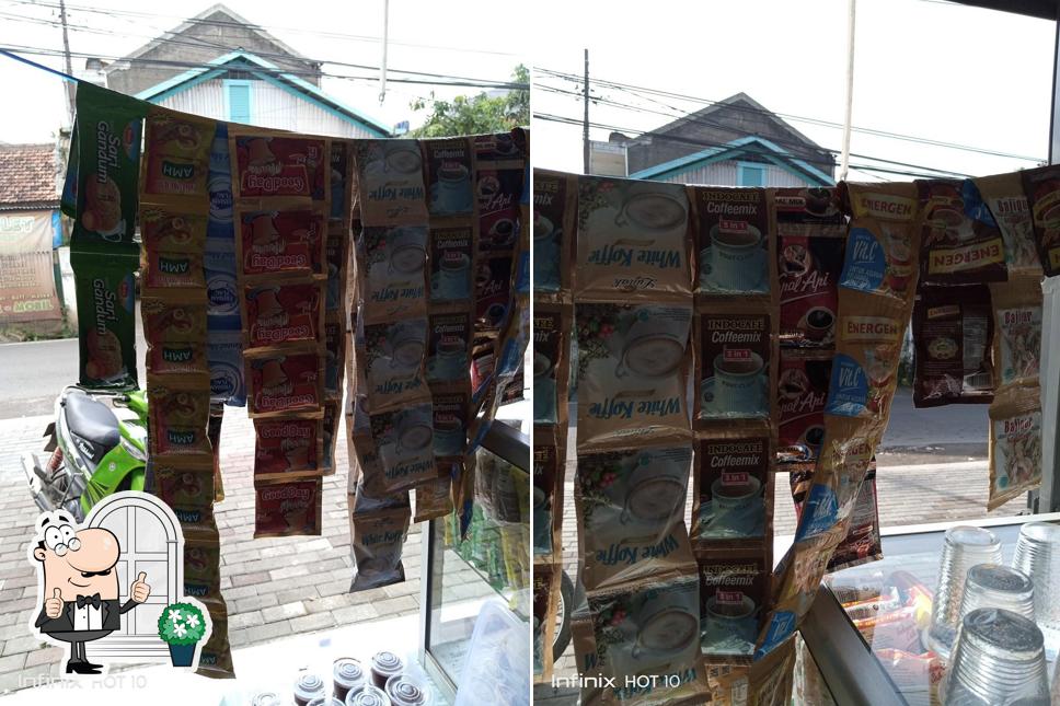 Warung tradisional khas banten nasi uduk lotek kopi indomie roko umi ...