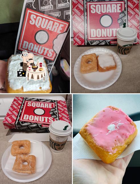 Square Donuts Inc, 935 Wabash Ave in Terre Haute - Restaurant menu and ...