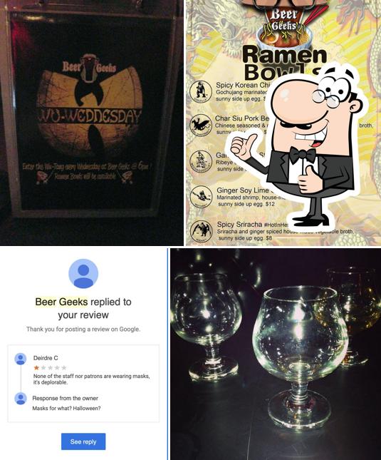 Beer Geeks in Highland - Restaurant menu and reviews