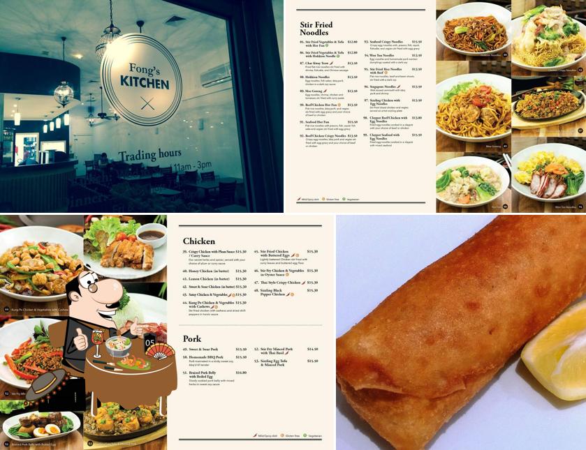 Fong's Kitchen in Williamstown - Restaurant menu and reviews