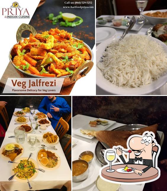 Priya Indian Cuisine in Rocky Hill - Restaurant menu and reviews