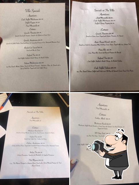 Villa Schiano in Elizabethville - Restaurant menu and reviews