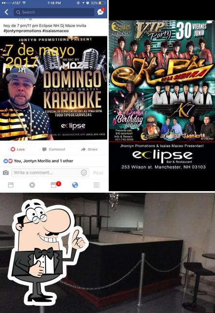 Eclipse Bar & Restaurant, Manchester - Restaurant menu, prices and reviews