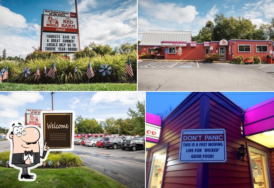 The Red Barn, Augusta, 455 Riverside Dr - Carta del restaurante y opiniones