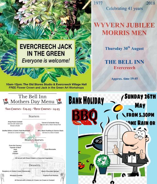 The Bell Inn, Shepton Mallet - Restaurant menu, prices and reviews