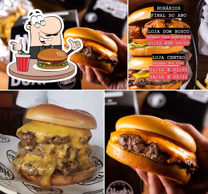 Restaurante Hank's Original Burger, Itajaí, R. Indaial - Carta del ...