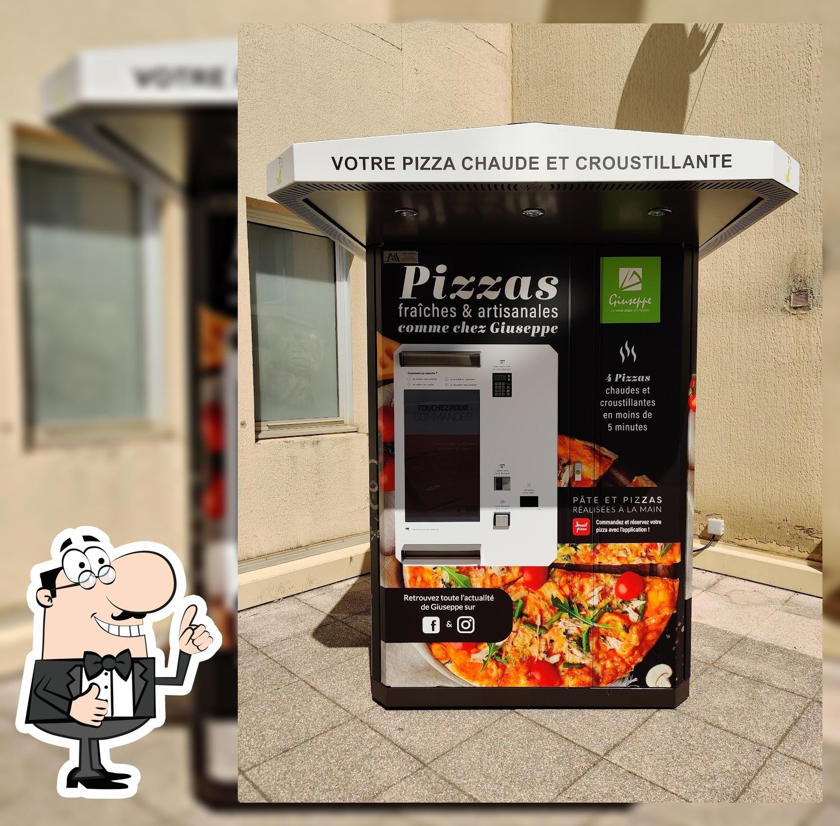 Distributeur à pizza Giuseppe 4e RCH, Gap - Menu du restaurant, prix et ...