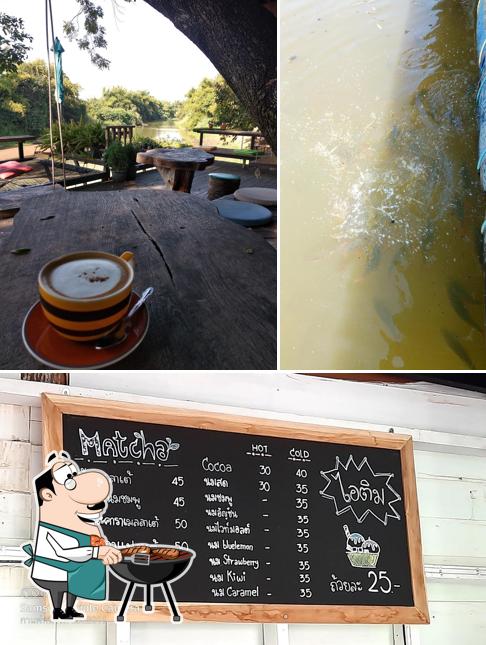 Кафе กาแฟหน้าวัด est.2019 สาขาหน้าวัดสบปะ, Mueang Nga - Отзывы о ресторане