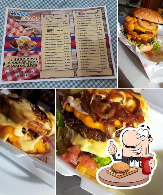 Multipla Escolha Lanches pub & Bar, Butiá - Menu do restaurante e ...