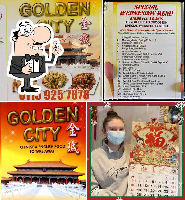 Golden City Chinese take away, Beeston - Restaurant menu, prices and ...