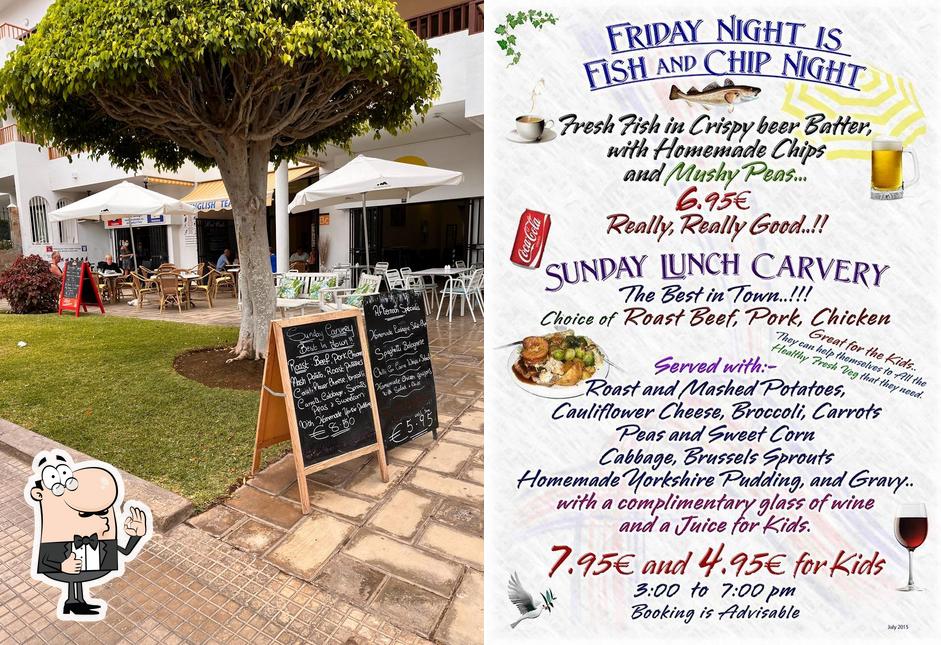 Ye Olde English Tea Room, Playa de la Américas - Restaurant menu ...
