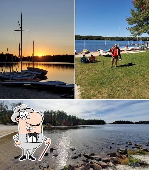 Lake Naomi Club Beach in Pocono Pines - Restaurant reviews