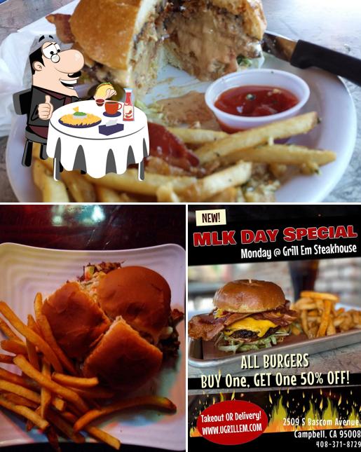 Grill Em Steakhouse in Campbell - Restaurant menu and reviews