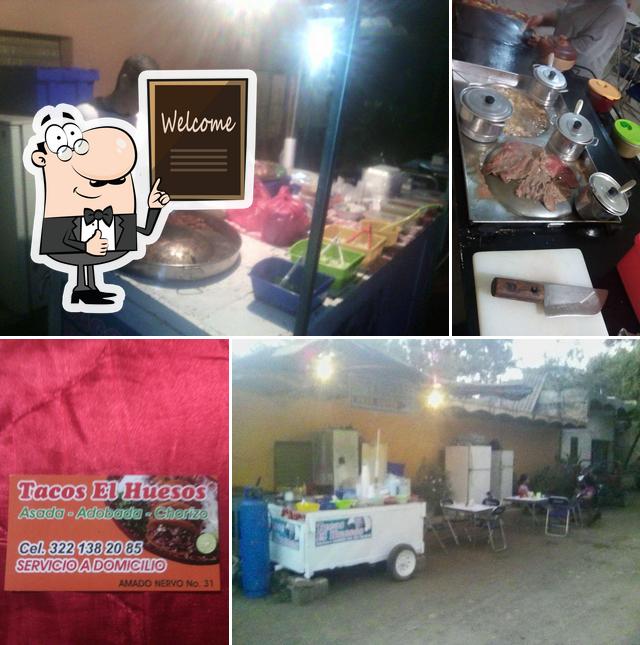 Tacos el "huesos" restaurant, La Peñita de Jaltemba