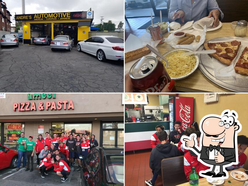 Ameci Pizza Kitchen, 4371, 1/2 Woodman Ave in Los Angeles - Restaurant ...