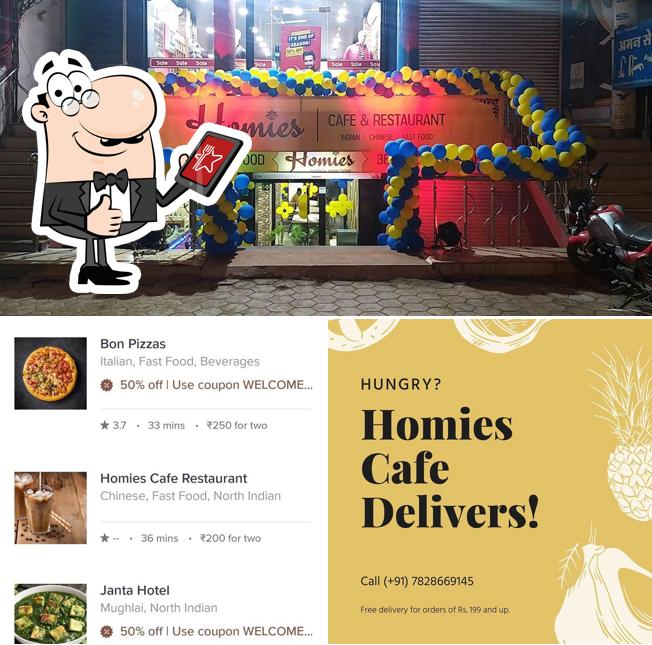 Homies Cafe Restaurant, Guna - Restaurant menu, prices and reviews
