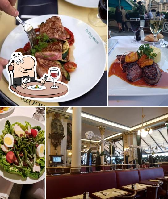 Les Deux Magots cafe, Paris, 6 Pl. Saint-Germain des Prés - Restaurant ...