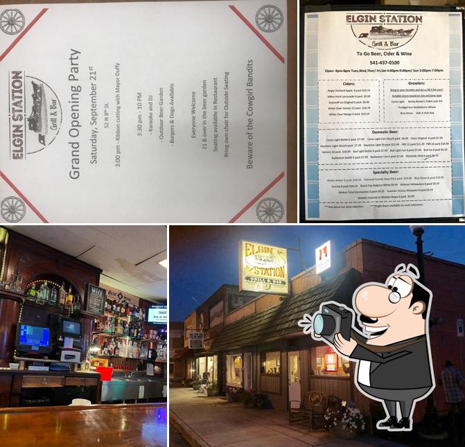 The Elgin Station Grill and Bar, Elgin - Restaurant menu, prices and ...