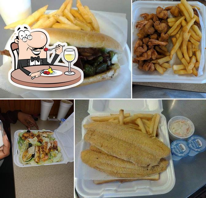 Sharks Fish & Chicken Chicago Style, Eastman - Restaurant menu, prices ...