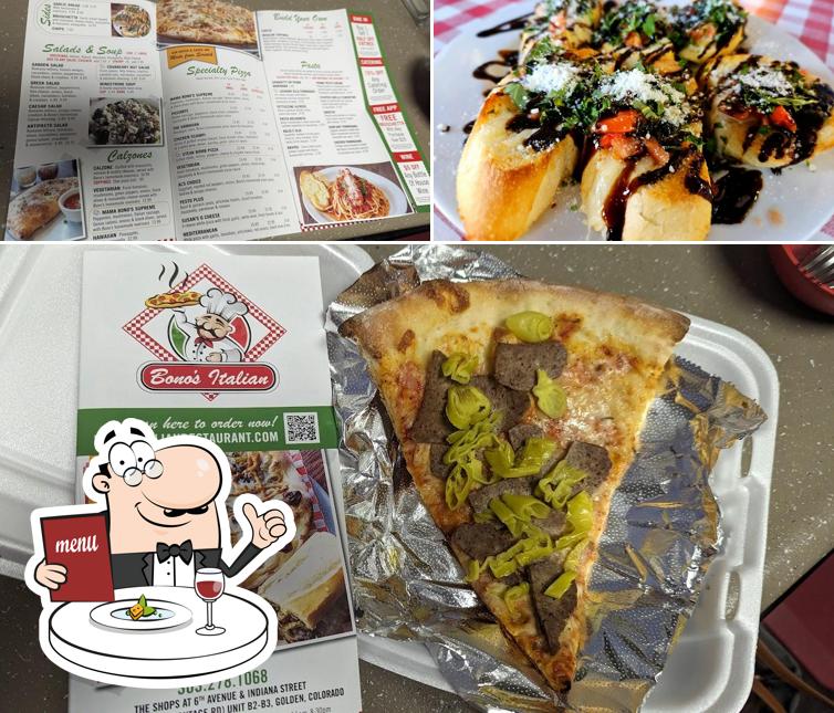 Bono's Italian Restaurant, Golden - Restaurant menu, prices and reviews