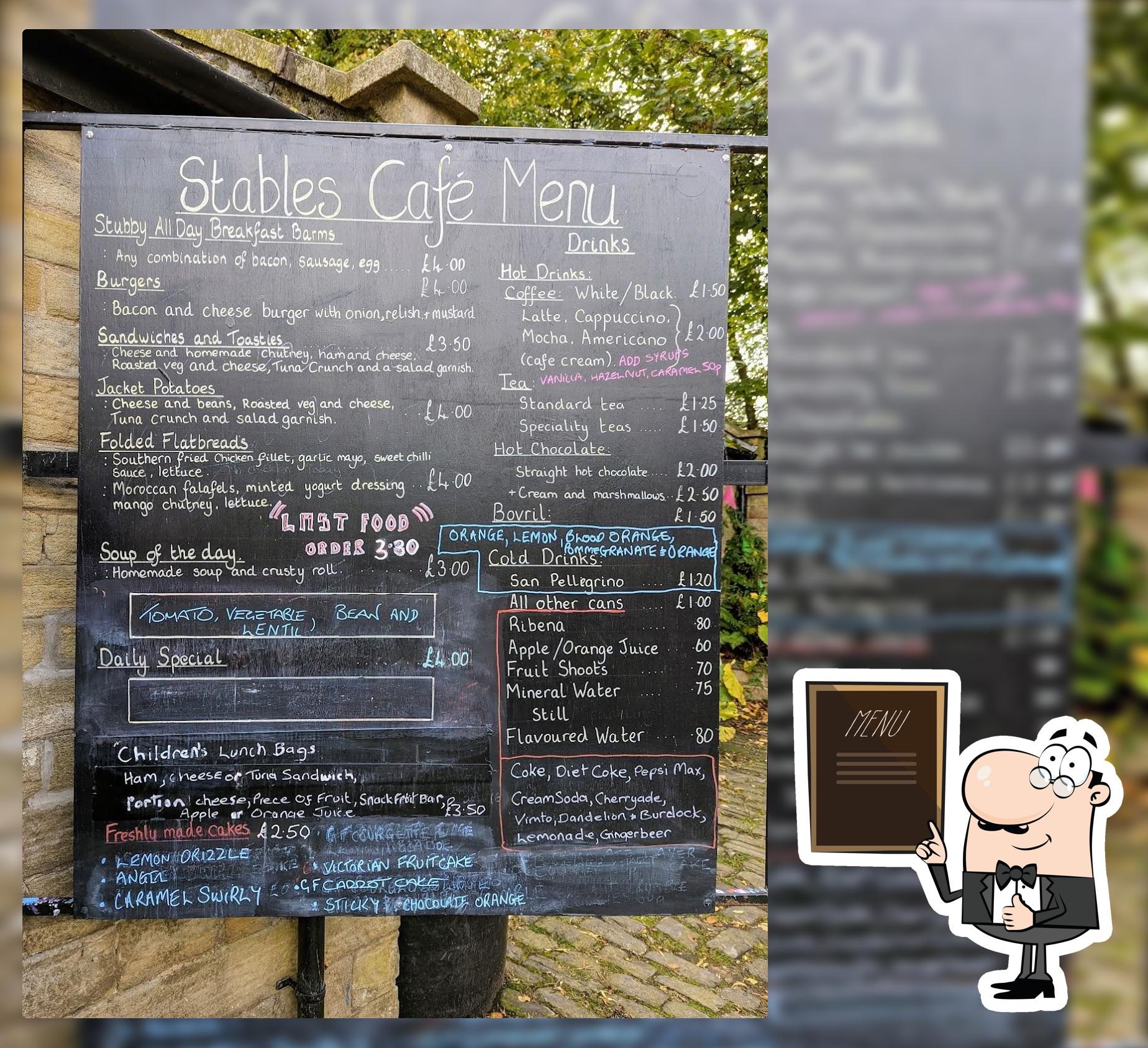 The Stables Café, Bacup - Restaurant menu, prices and reviews