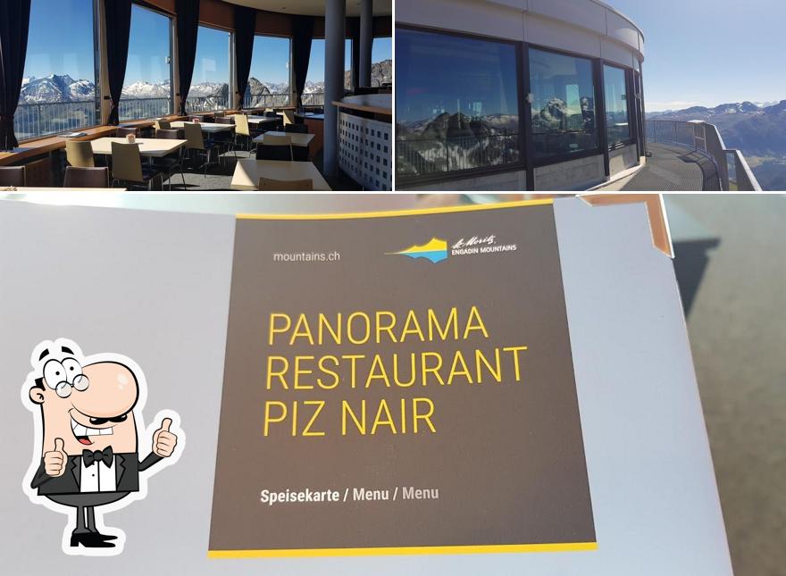 Restaurant Piz Nair 10'000 feet, Saint Moritz, Piz Nair Corviglia ...