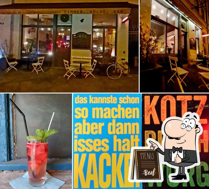 Zwei Zimmer, Küche, Bar, Halle (Saale) - Speisekarte, Preise und ...