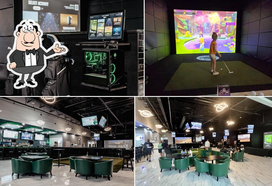 The Green Jacket Indoor Golf and Sports Bar, Mansfield - Restaurant ...