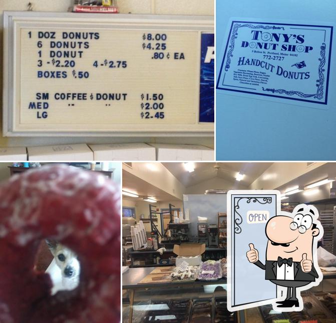 Tony's Donut Shop, Portland - Restaurant menu, prices and reviews