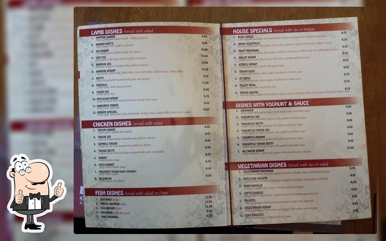Durum Restaurant Golders Green, London - Restaurant menu, prices and ...
