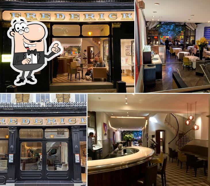 Frederick's, 106 Islington High St in London - Restaurant menu and reviews