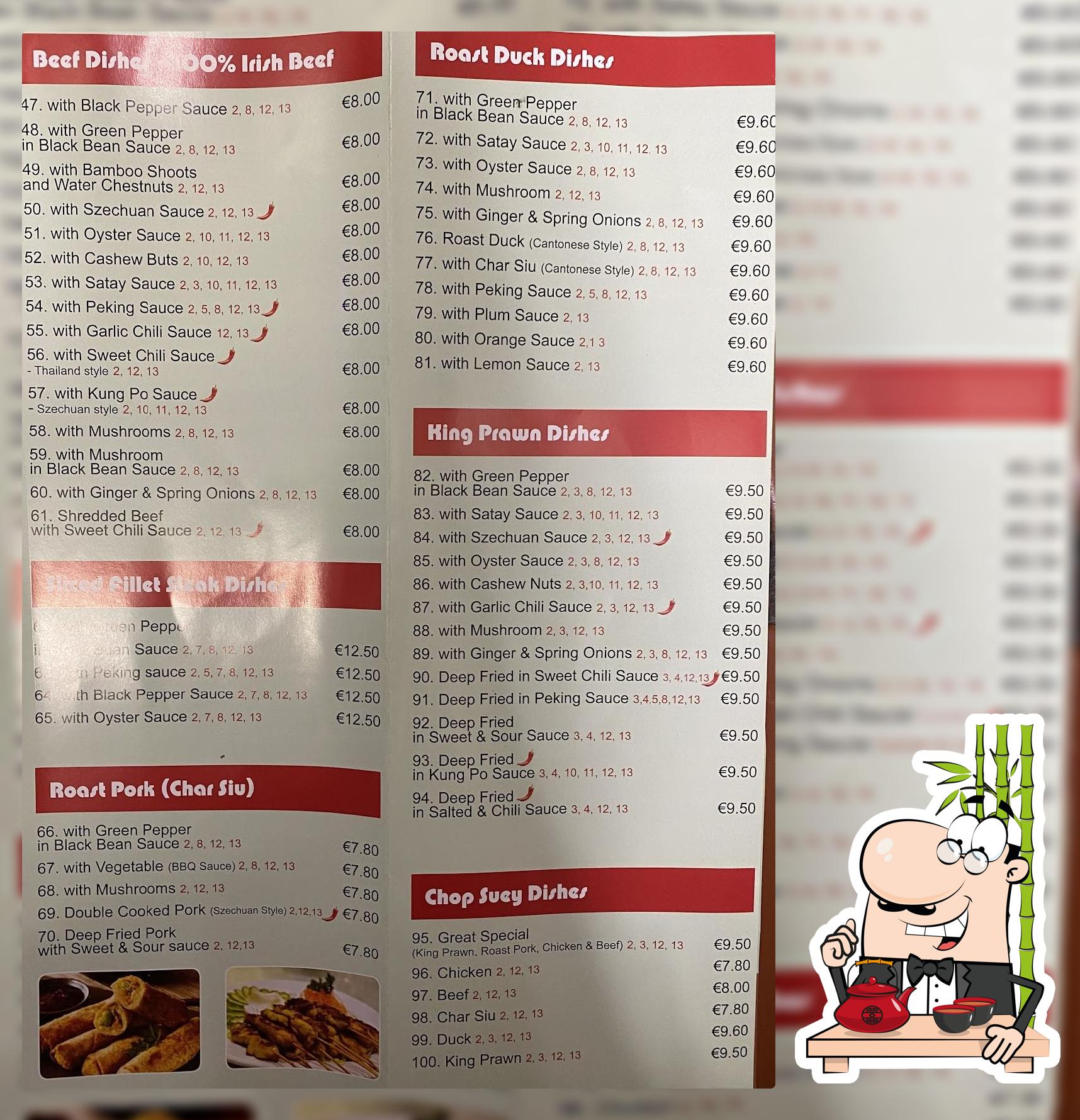 Great Food Chinese Takeaway, Ballyhaunis - Restaurant menu, prices and ...