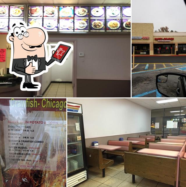 Happy Dragon Chinese Cafeteria, 2440 Wesley Chapel Rd in Candler-McAfee ...