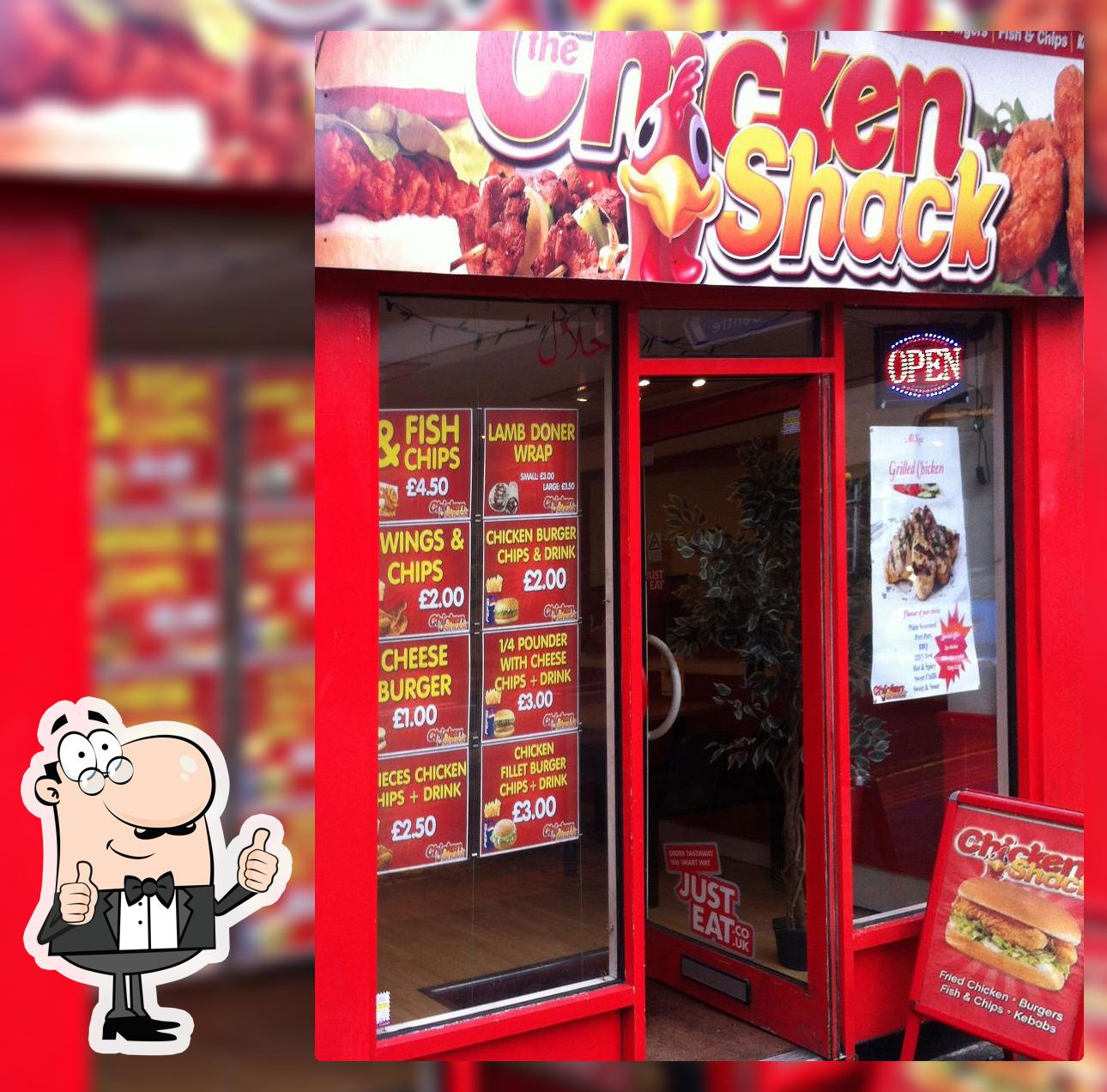 The Chicken Shack in London - Restaurant menu