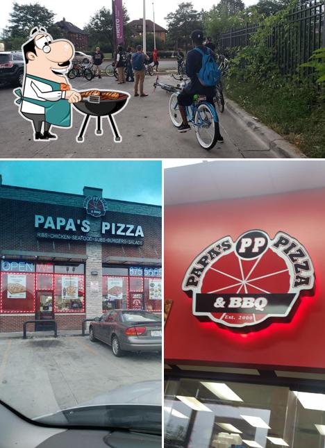 Papa's Pizza & BBQ, 2697 W Grand Blvd in Detroit - Restaurant menu and ...