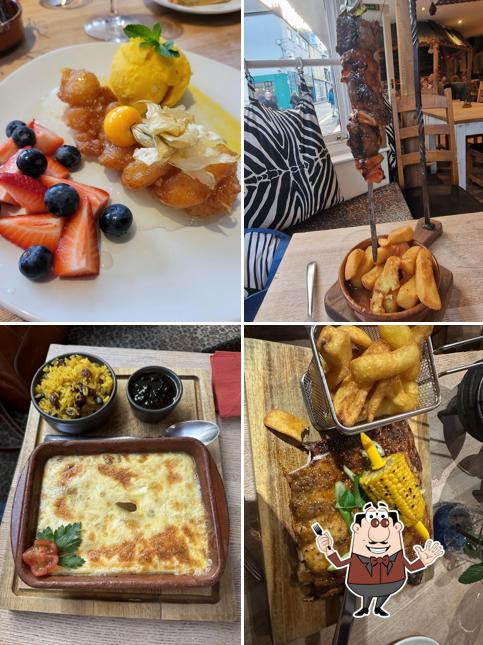 Amanzi African Restaurant Falmouth in Falmouth - Restaurant menu and ...