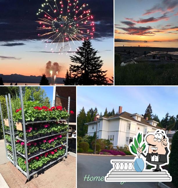 Crown Mansion Boutique Hotel & Villas in Qualicum Beach - Restaurant ...