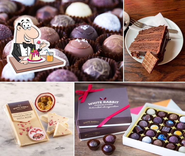 Café White Rabbit Chocolatiers, Beverley - Carta del restaurante y ...