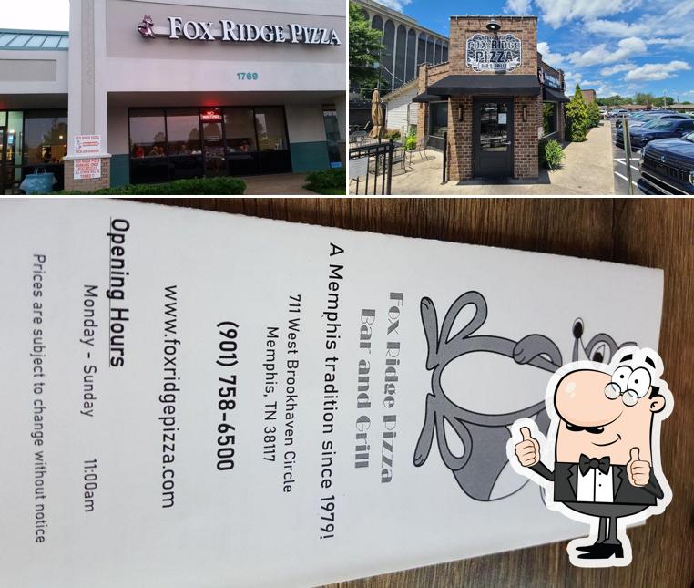 Fox Ridge Pizza Bar and Grill in Memphis - Restaurant menu and reviews