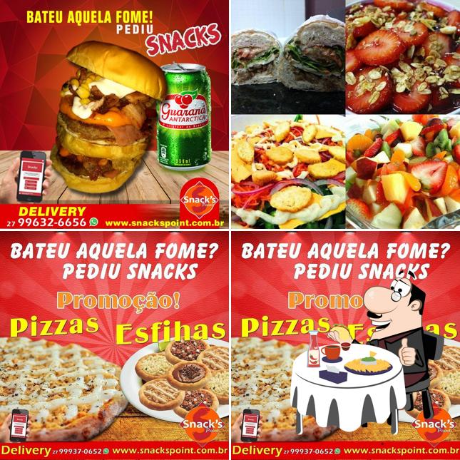 Snacks Point pub & bar, Vila Velha, R. Vinte e Cinco - Restaurant menu ...