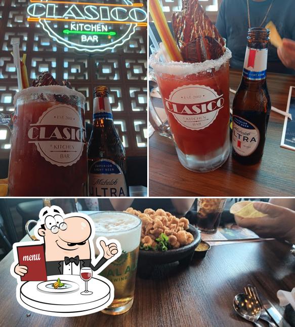Clasico Kitchen Bar - Zaragoza, El Paso - Restaurant menu, prices and ...