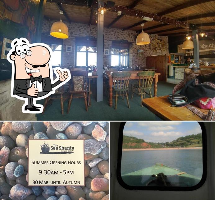The Sea Shanty Beach Cafe & Shop in Branscombe - Restaurant menu and ...