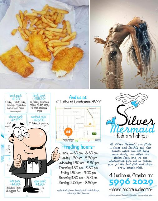 Silver Mermaid Fish & Chips, Cranbourne - Restaurant menu, prices and ...
