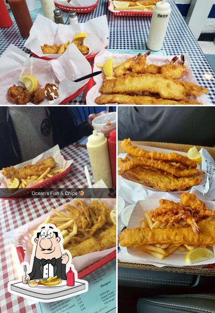 Ocean Fish & Chips., 2558 Cottage Way in Sacramento - Restaurant menu ...