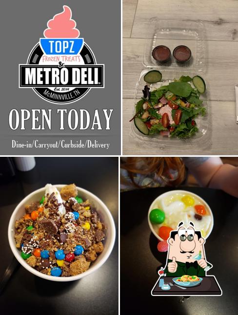 Topz Frozen Yogurt & Metro Deli, McMinnville - Restaurant menu, prices ...