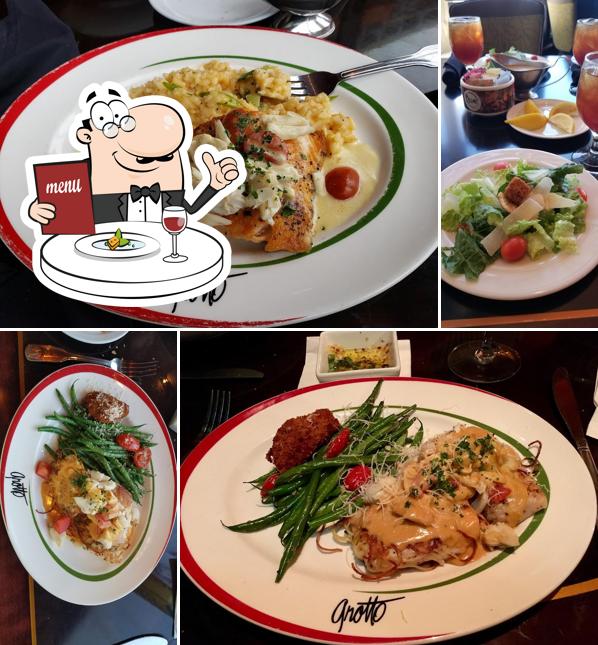 Menu of Grotto Ristorante, Galveston - italian restaurant reviews and ...